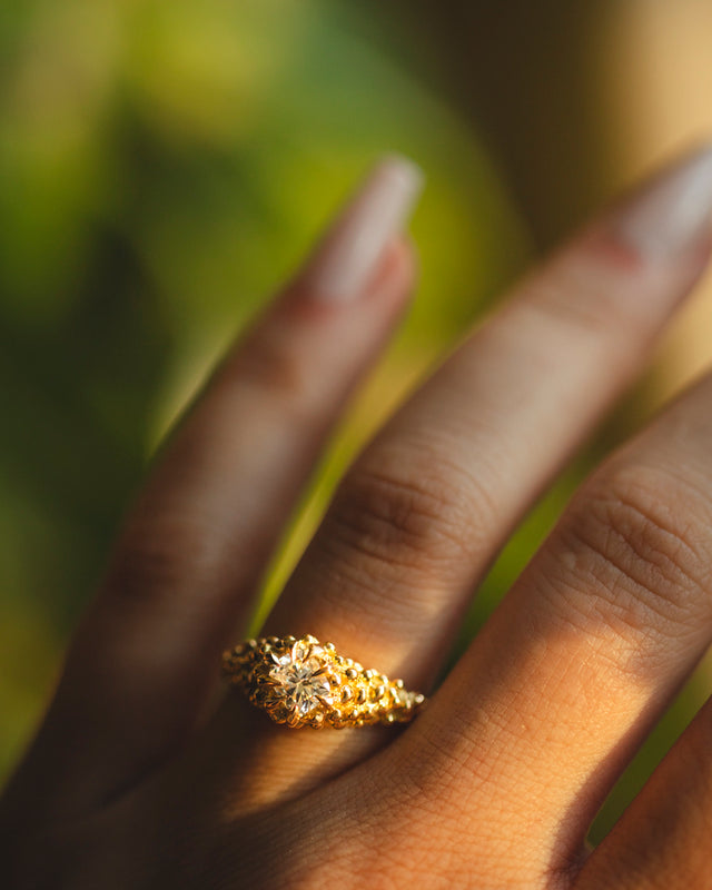 Lily cushion cut diamond – Philippa Davin Jewelry